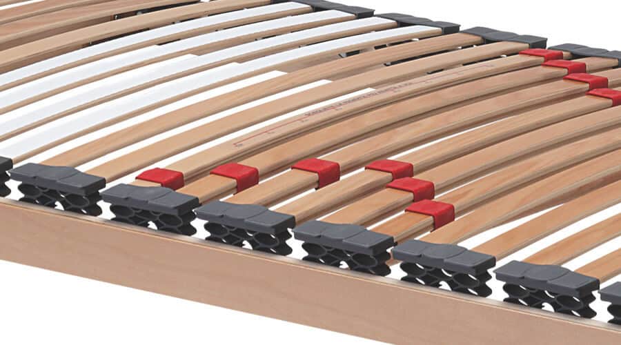 Dual Manual Slatted Bed Base Made in Italy Manifattura Falomo